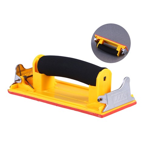 2 PCS Hand Sandpaper Holder Finger Sanding Pads Handle Manual Sander ...