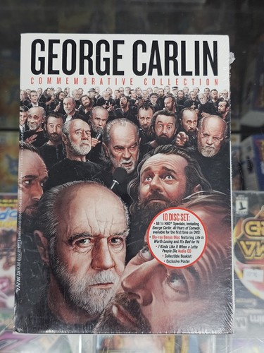 George Carlin Commemorative Collection 10 DVD Huge Collection - New ...