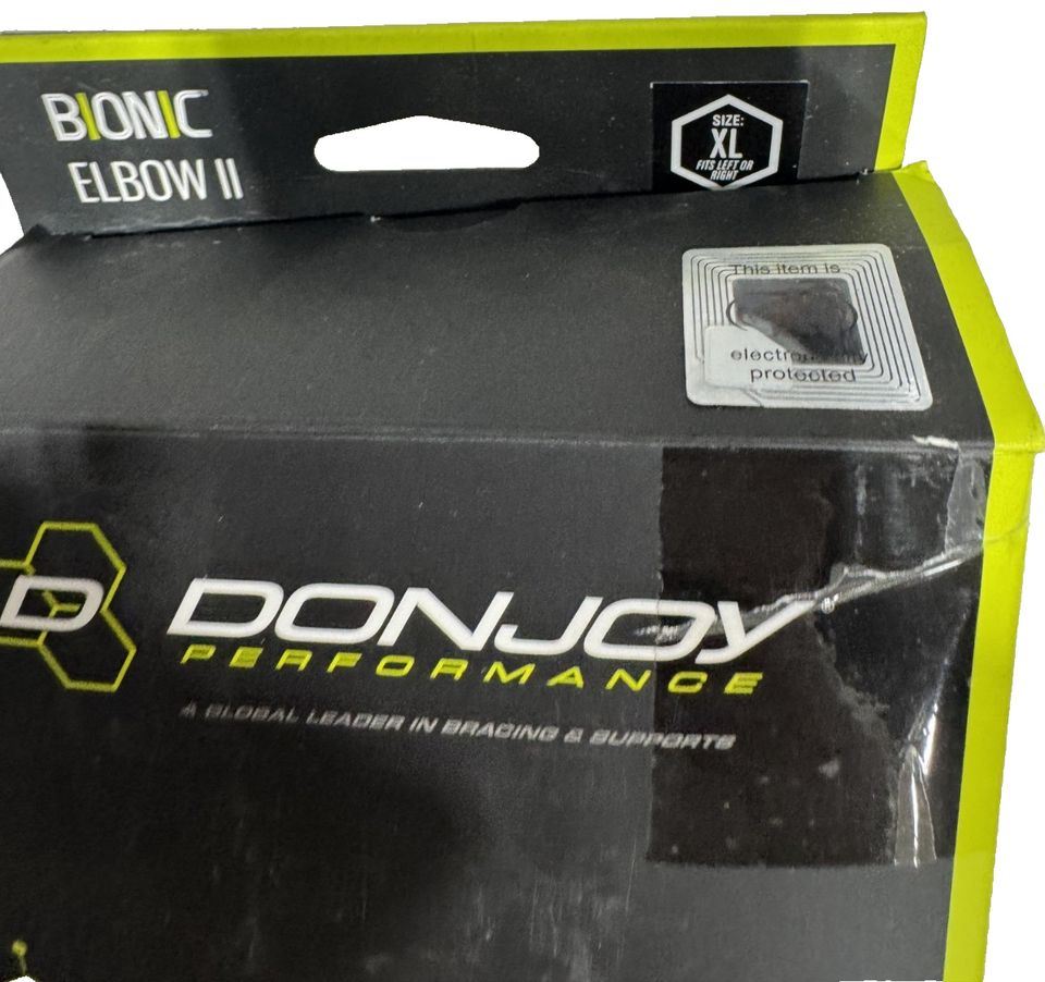 DonJoy Performance Bionic Elbow Brace II XL Maximum Hinged Support ...