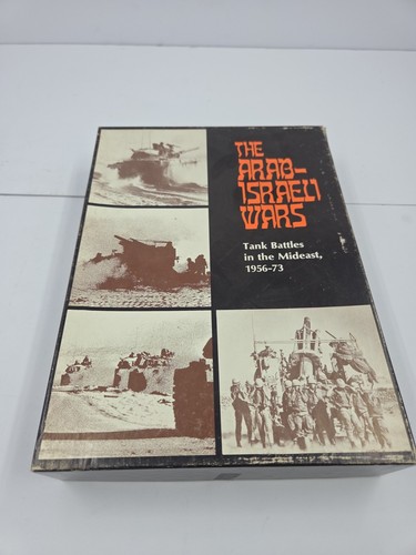 Arab-Israeli Wars – Avalon Hill 1977 Board Game – Complete Wargame ...