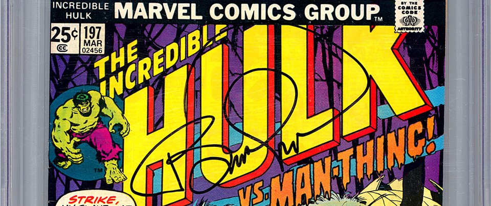 INCREDIBLE HULK #197 CGC-SS 9.4 *SIGNED BERNIE WRIGHTSON* HULK vs MAN ...