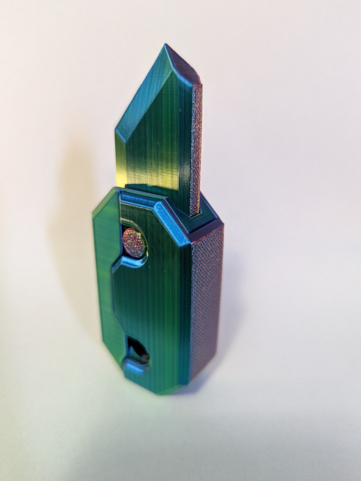 Gravity Knife Fidget Toy Multicolor - 3D Printed Viral TikTok Gadget | eBay