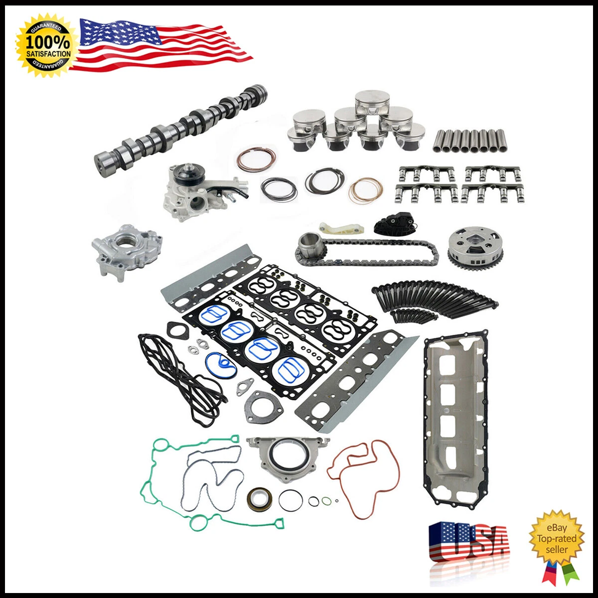 AP01 Overhaul Engine Rebuild Kit For Dodge Ram 1500 2500, 55% OFF