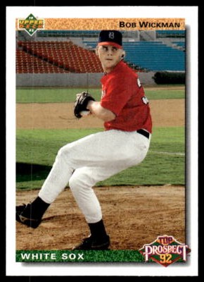 1992 Upper Deck 76 Bob Wickman Chicago White Sox Top Prospect Baseball ...