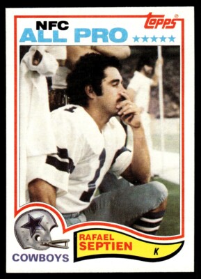 1982 TOPPS RAFAEL SEPTIEN C DALLAS COWBOYS #323 | eBay