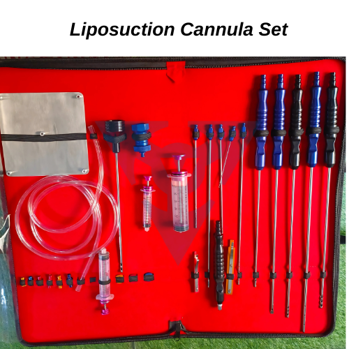 Cannula Set of 29 Pieces Liposuction Fat Graft Transplantation Best ...