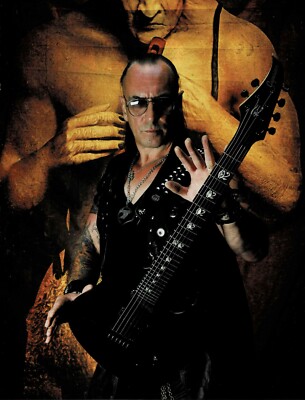 Jeffrey "Mantas" Dunn of Venom Inc - 2017 - Music Print Ad Photo | eBay