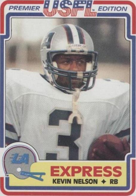 1984 Topps USFL - Kevin Nelson #48 (RC) for sale online | eBay