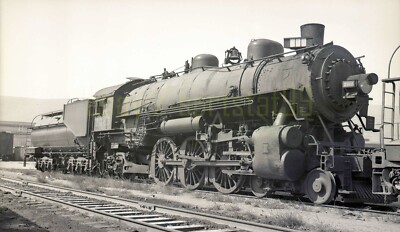 SP Southern Pacific 4-6-2 Steam Locomotive #2465 - Vintage Railroad ...