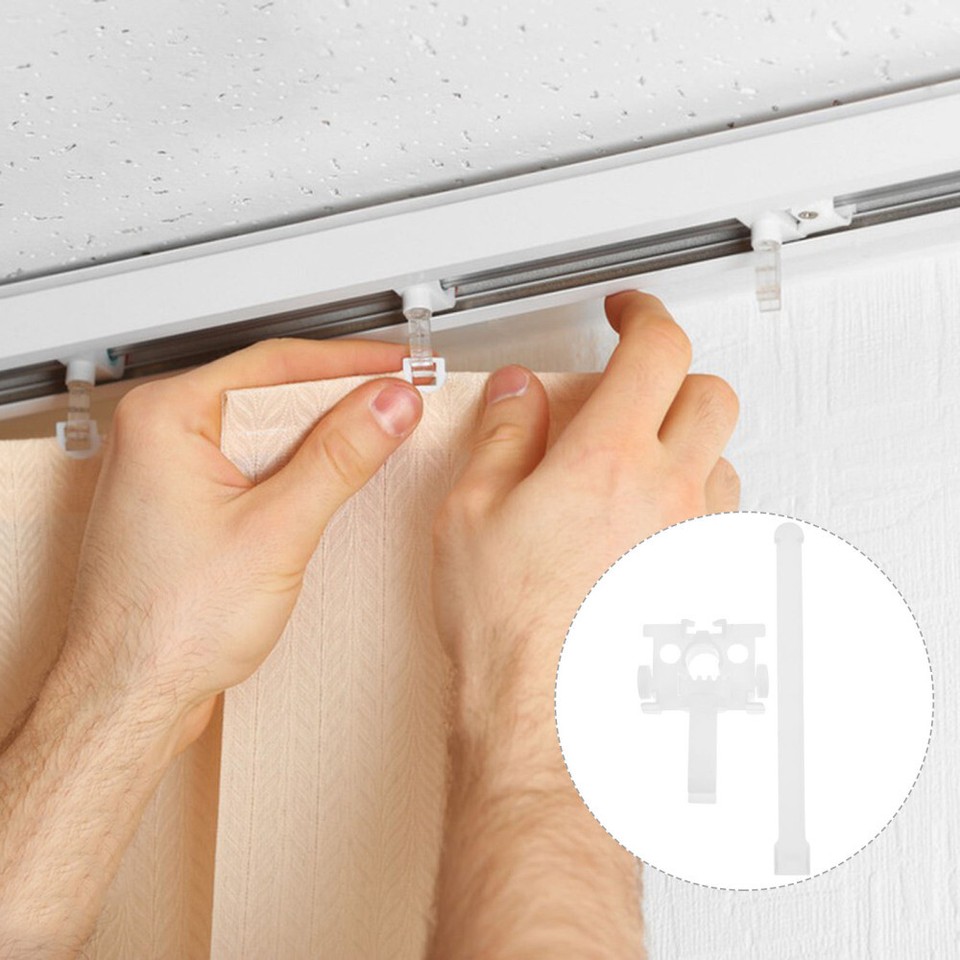 12 Sets Vertical Blind Repair Clip Slats Vertical Blind Carriers ...