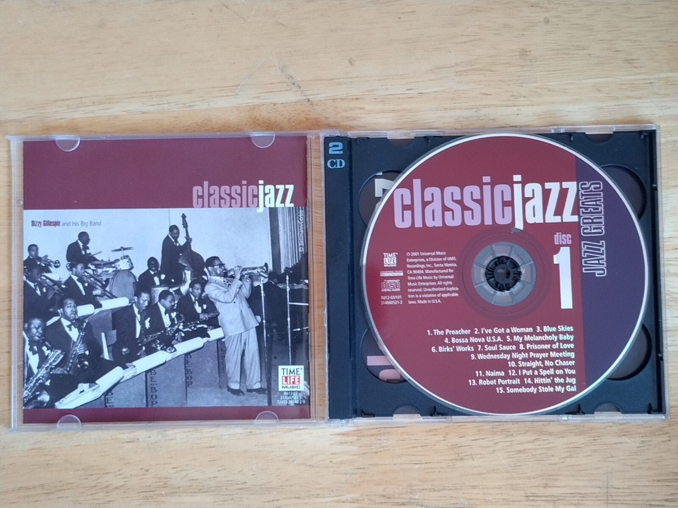 Jazz Compilation Music CDs - Classic Jazz: The Jazz Greats [GOOD CDS ...