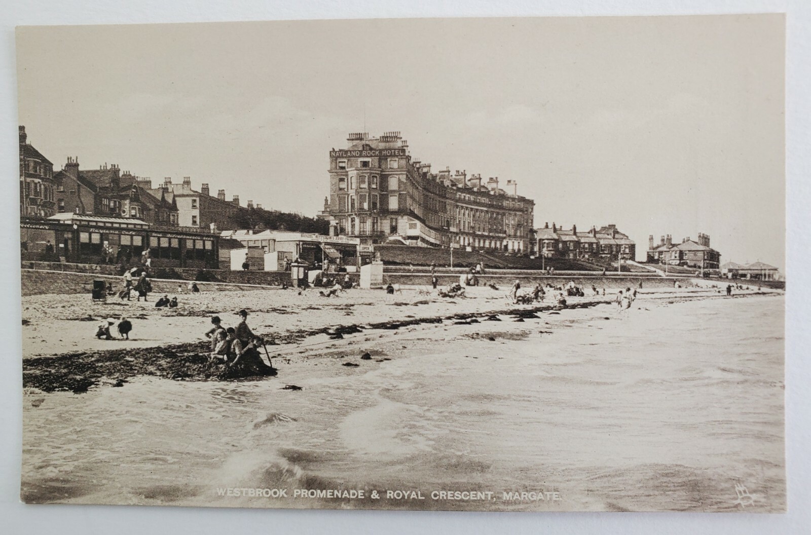 Margate, England Westbrook Promenade & Royal Crescent 1900s Tuck ...