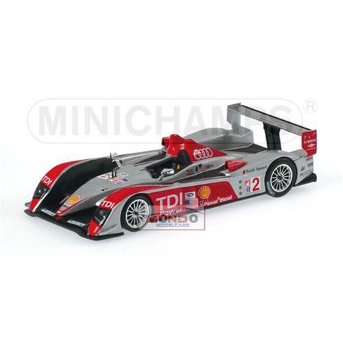 1:43 Minichamps Audi R10 Pirro Biela Winner 12H Sebring 2007 400071692 ...