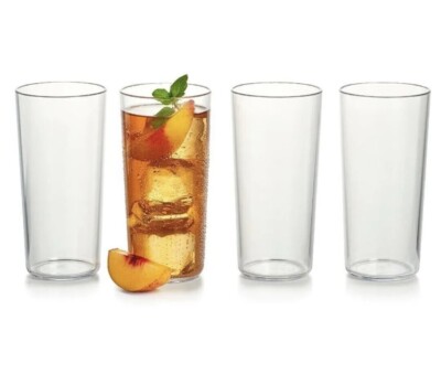 Tupperware Clearly Elegant Tumbler Set BRAND NEW | eBay