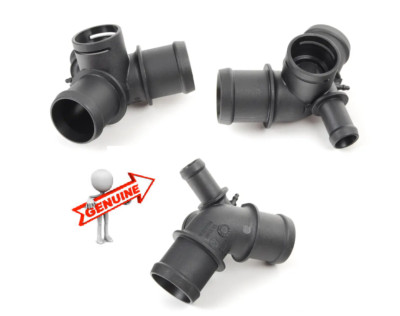 VW Beetle Radiator Upper Coolant Hose T-Connector Housing GENUINE ...