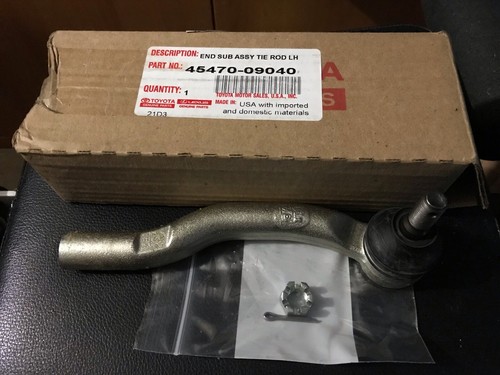New OEM Genuine Toyota LEFT SIDE LH Steering Rack Outer Tie Rod End ...