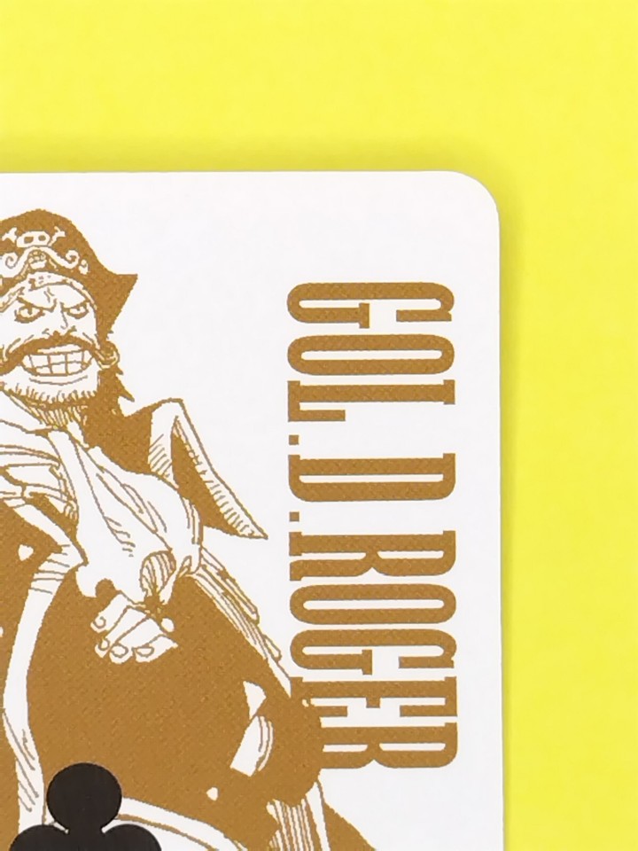 GOLD ROGER One Piece Limited Film Gold Playing Card Anime Japanese Club ...