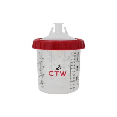 CTW Solvent & Water Disposable Paint Cup Gun Liners System | eBay