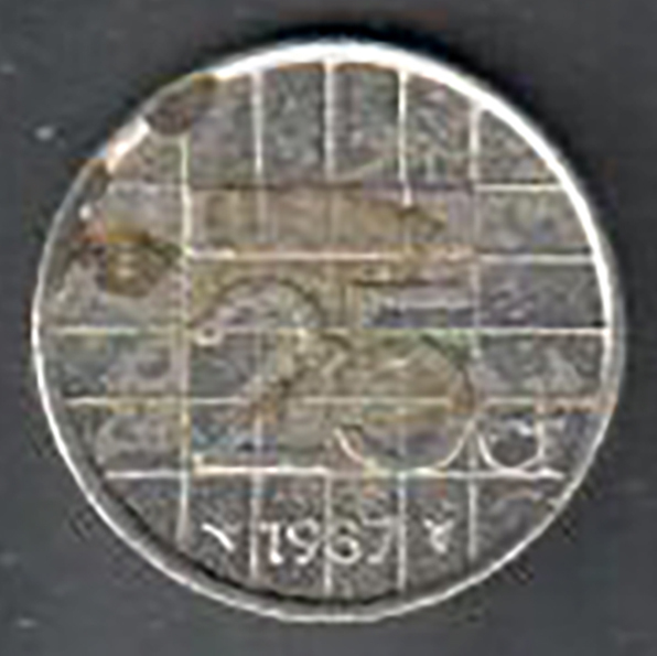 Circulated Netherlands 25 Cent Coin - 1987 | eBay