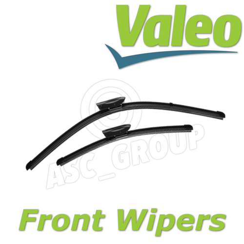 Valeo Silencio Flat Blade Set 600+400mm / 24"+16" Wiper Blades **VM323 ...