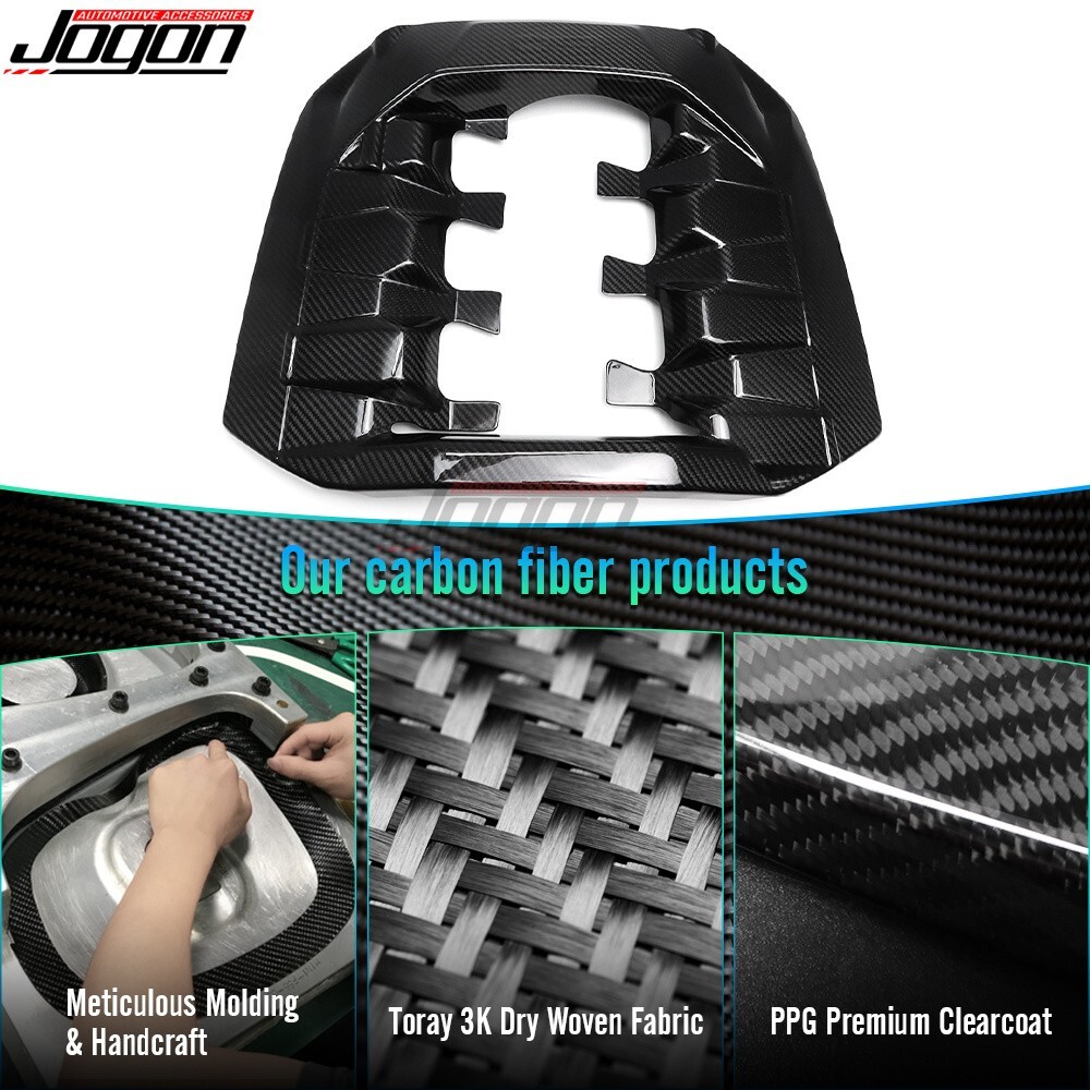 Replace For Ford Mustang S650 GT Dark Horse 2024-25 Real Carbon Engine ...