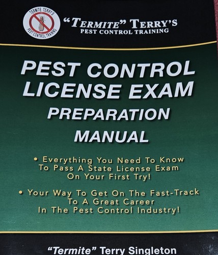 Pest Control License Exam Preparation Manual | eBay