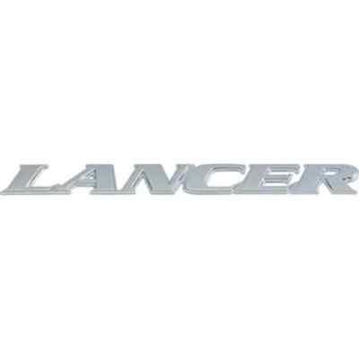 LANCER rear Chrome badge emblem MITSUBISHI EVO V VI Evolution JDM ...