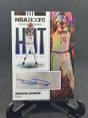 2019-20 Panini NBA Hoops #HS-DDM Dewayne Dedmon Hot Signatures Auto ...