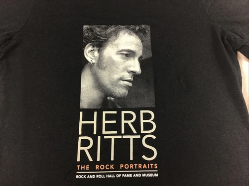 lot of 2 t-shirt: Bruce Springsteen Herb Ritts, Majestic Rockhounds ...
