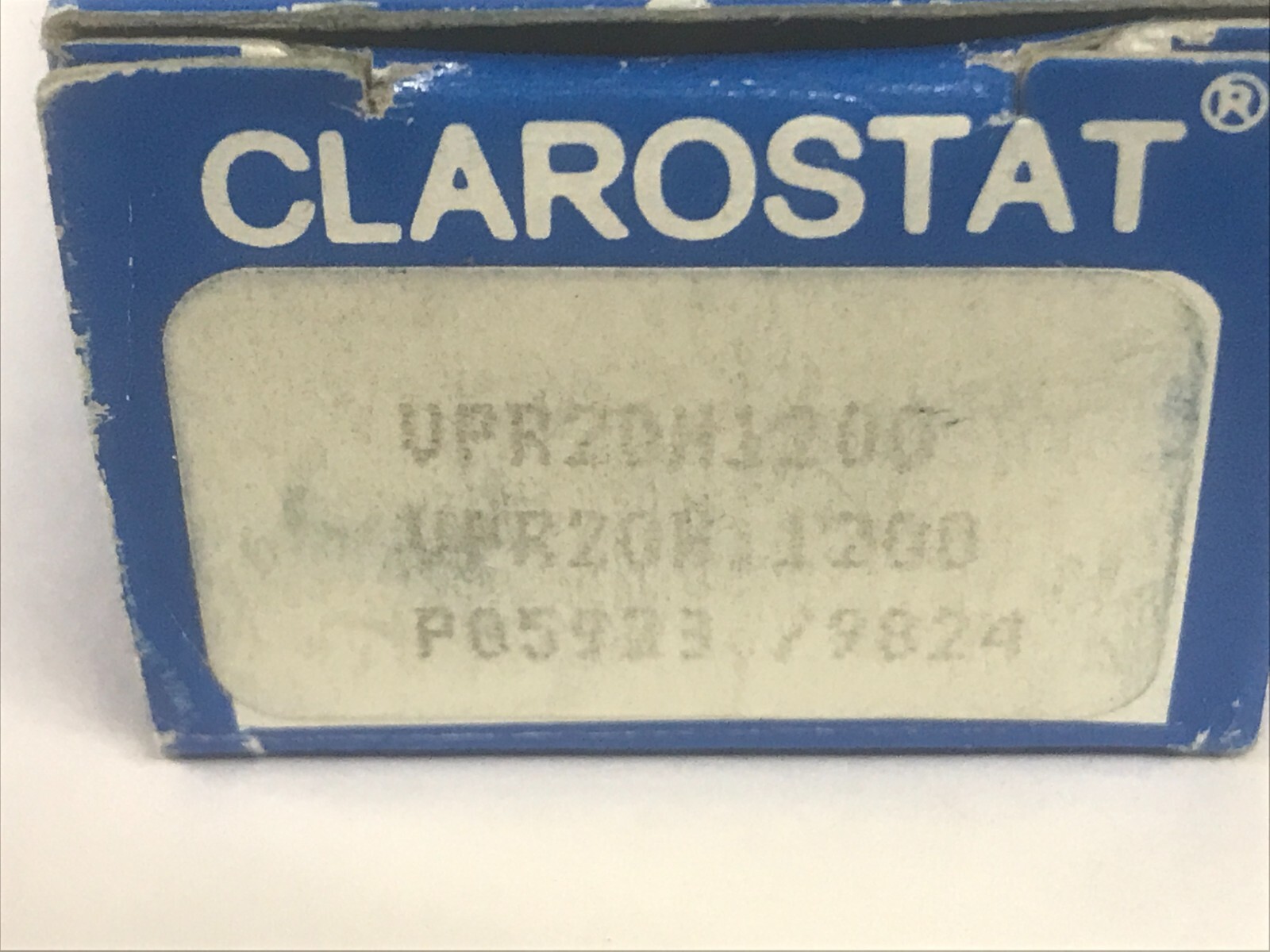 Honeywell Clarostat VPR20H1200 1.2K Ohm Ohms 20 Watt Watts Resistor NIB ...