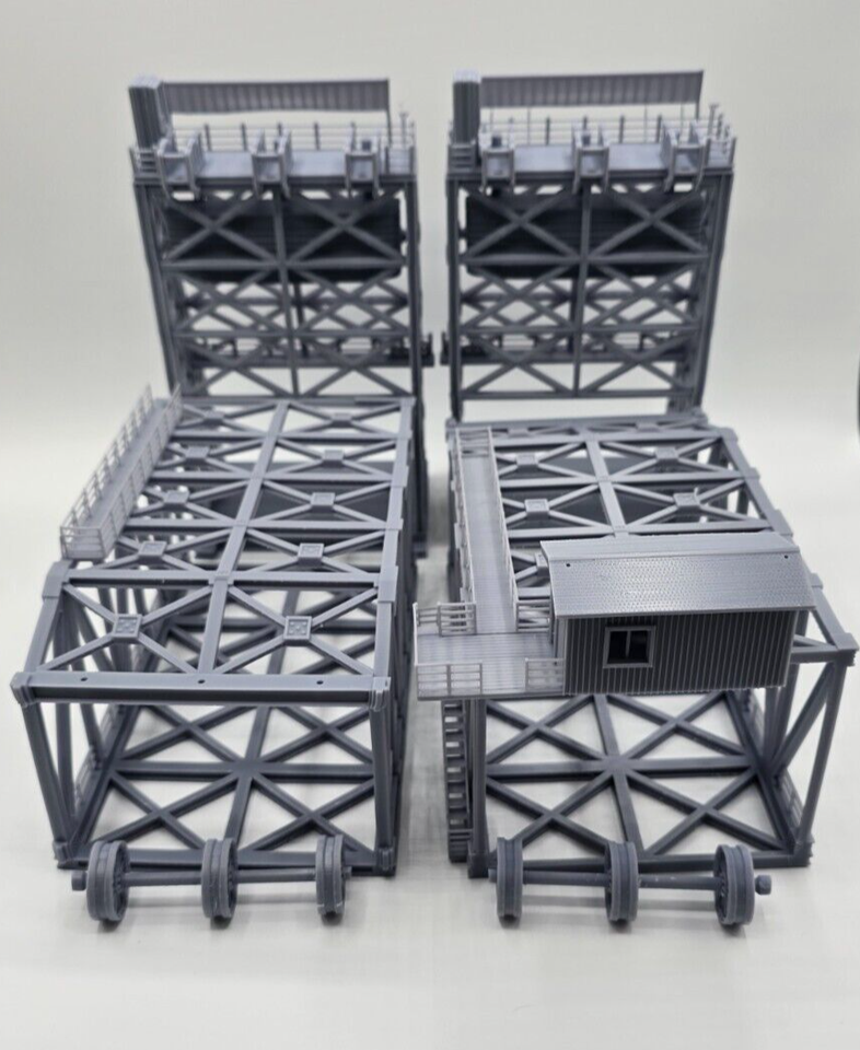 HO Scale Lift Bridge Double Track 1:87 | eBay