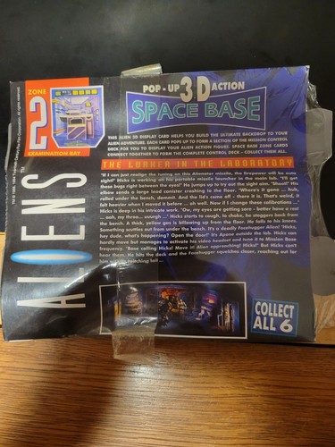 Kenner Aliens Pop Up 3d Space Base #2 Vintage | eBay