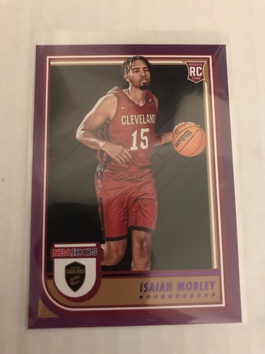 2022-23 NBA Hoops ISAIAH MOBLEY Purple Rookie #268 Cleveland Cavs 1.00 ...