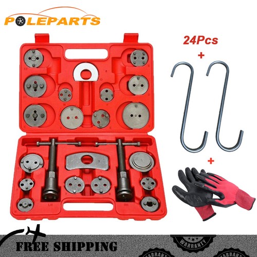 27Pcs Universal Truck/Car Disc Brake Caliper Piston Wind Push Back Auto ...