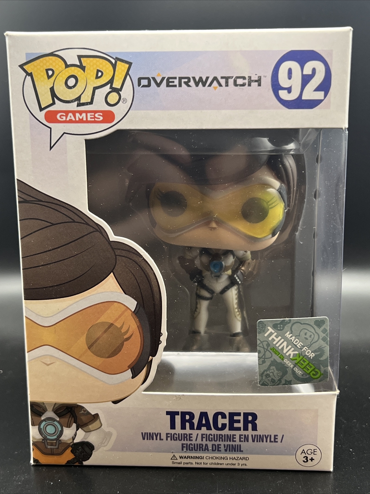 Funko Pop TRACER POSH - Think Geek Exclusive - Overwatch Vinyl Figure ...