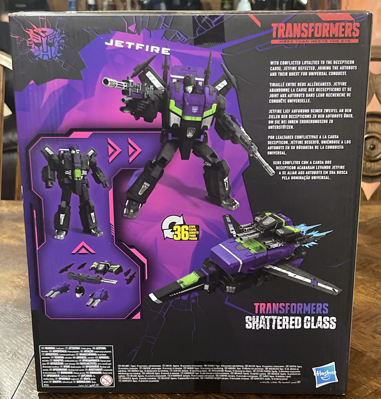 Transformers Lot Of 3 Siege JETFIRE War for Cybertron & Shattered Glass ...