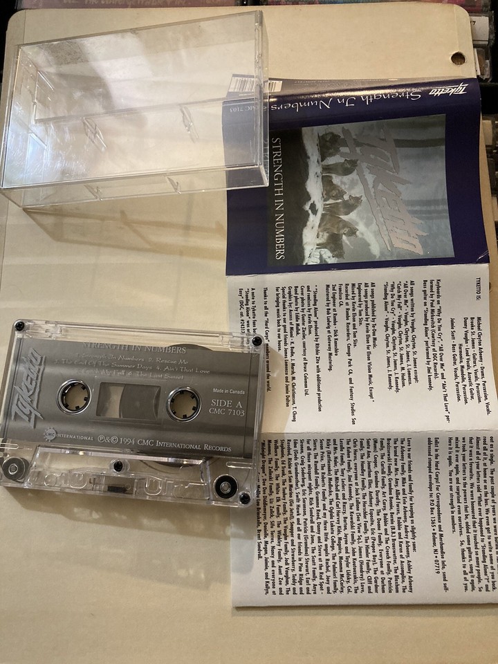 Tyketto - Strength in numbers. Rare Cassette , 1994 used like new! | eBay