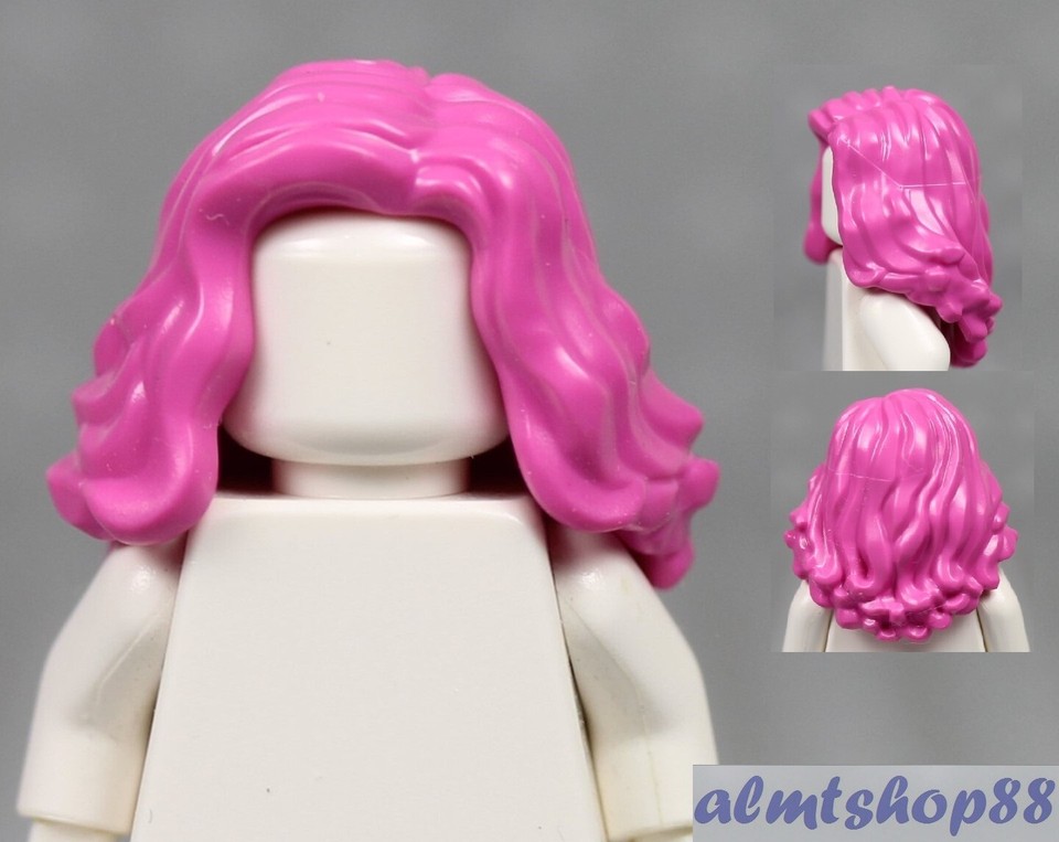 LEGO - FEMALE Hair Pieces - PICK YOUR COLORS & STYLE - Minifigure Wigs ...