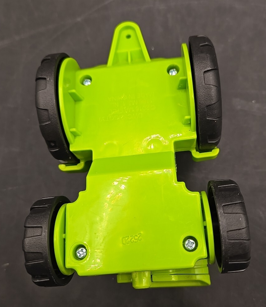 Fisher Price Little People Farm Tractor Mower Green Farming Vehicle ...