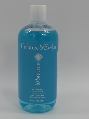 Crabtree & Evelyn La Source Refreshing Bath & Shower Gel Body Wash 16.9 ...