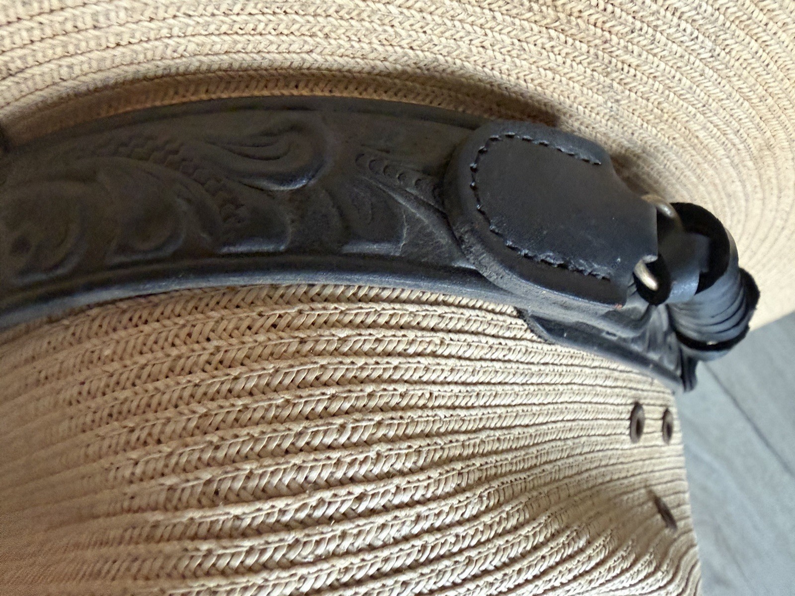 Vintage Stratton Self Forming Campaign Hat USA Park Ranger Style Tan | eBay