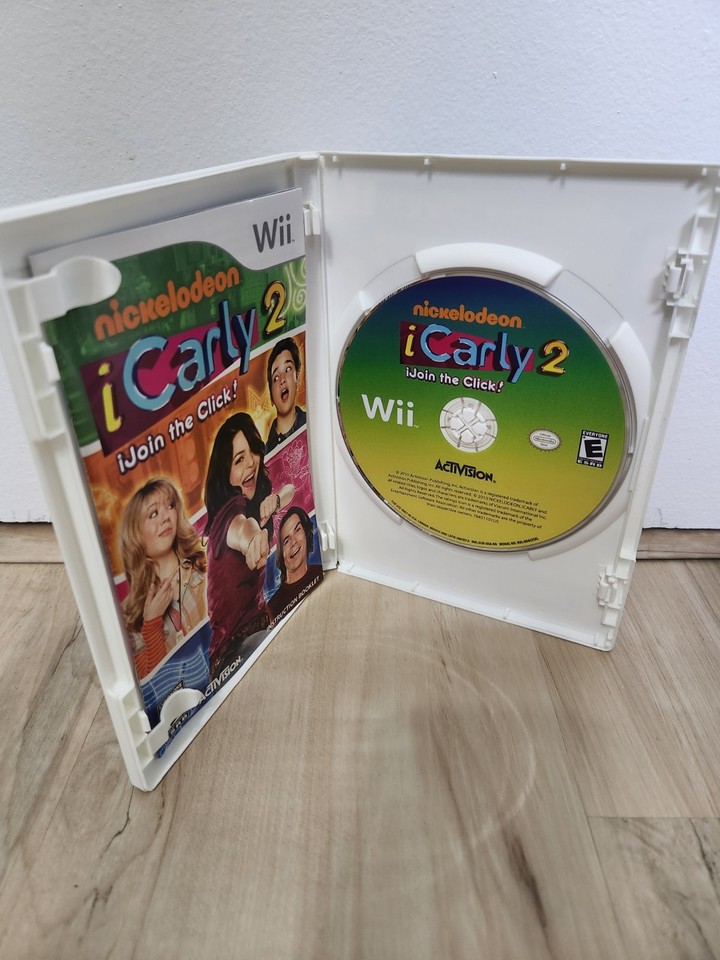 iCarly 2 iJoin the Click! - Wii Game Tested works CIB Complete | eBay