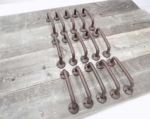 20 Drawer Pulls Handles Rustic Door Hardware Cabinet Drawer Fence ...