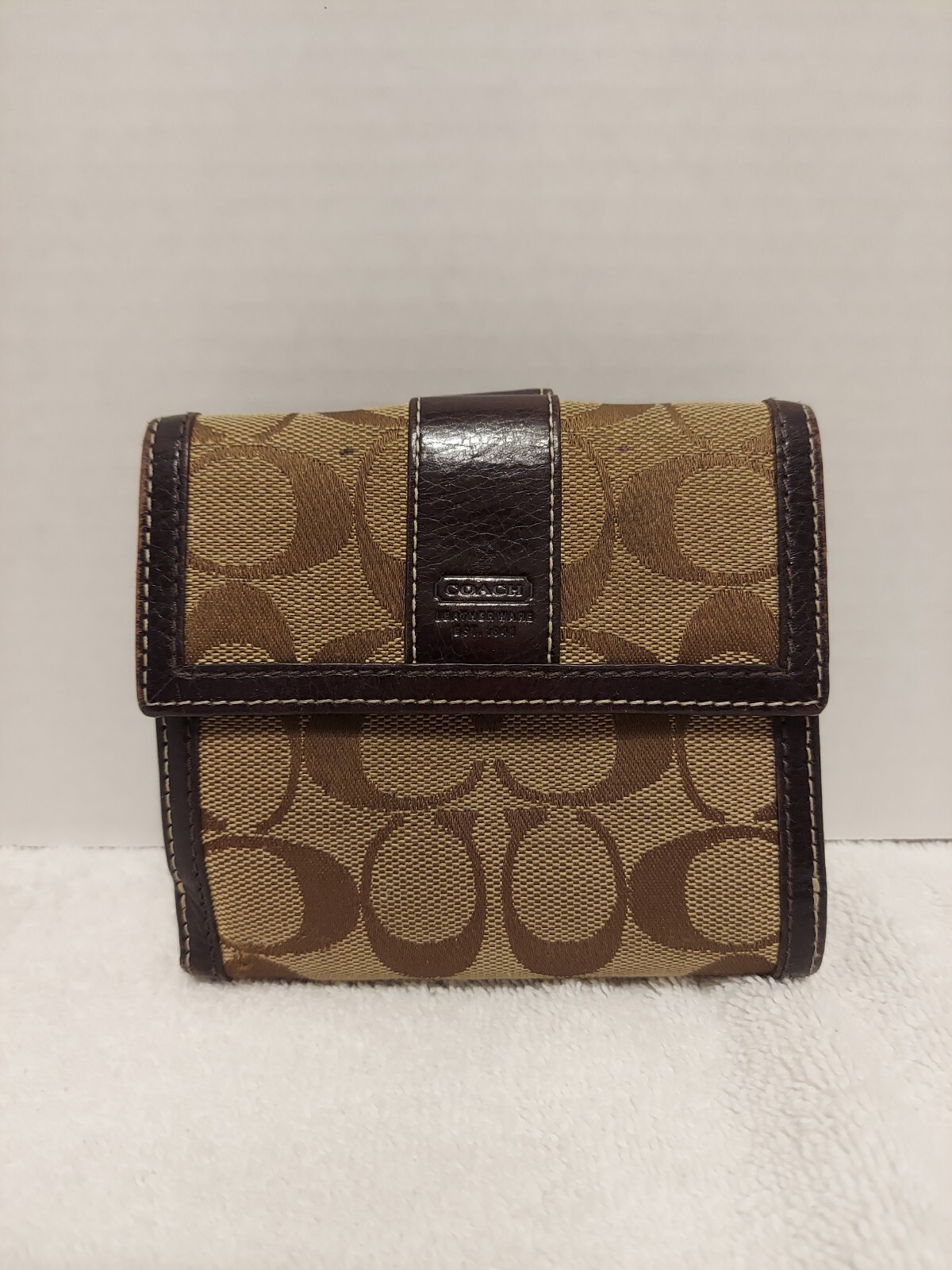 Original Coach Leatherware Wallet - Gem