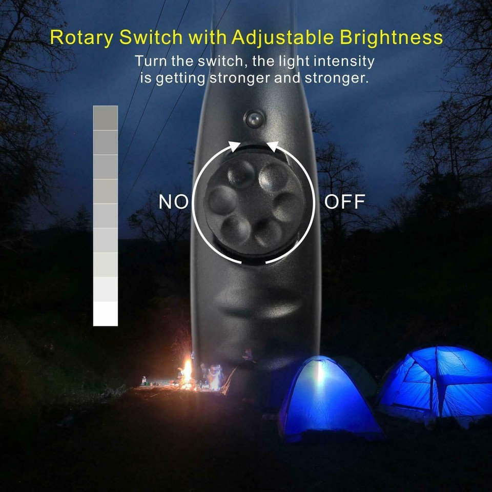 2x Rechargeable LED COB Slim Work Light Mechanic Flashlight Lamp ...