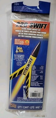 Estes 220 Swift Flying Model Rocket New Un-opened 0810 | eBay