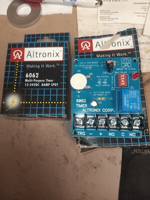 Multi purpose timer 12-24 volt 8 amp | eBay