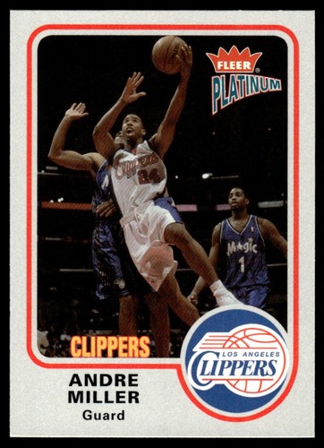 2002-03 Fleer Platinum Andre Miller Los Angeles Clippers #67 | eBay