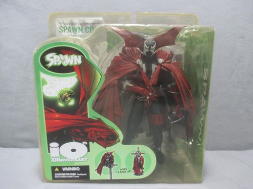 Spawn 10th Anniversary 7" Action Figure McFarlane Toys 2002 Sealed NEW Image | eBay