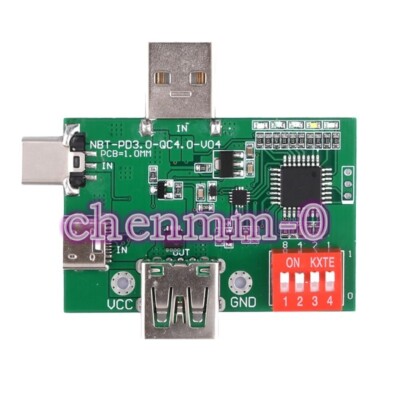 1PC PD/QC/PPS Decoy trigger USB output test board 5V9V12V15V20V #YT | eBay